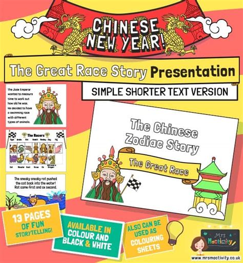 The Story Of Chinese New Year Presentation Simplified Version Eyfs