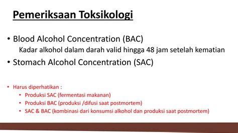 Resume Intoksikasi Alkohol Dm Forensik Pptx