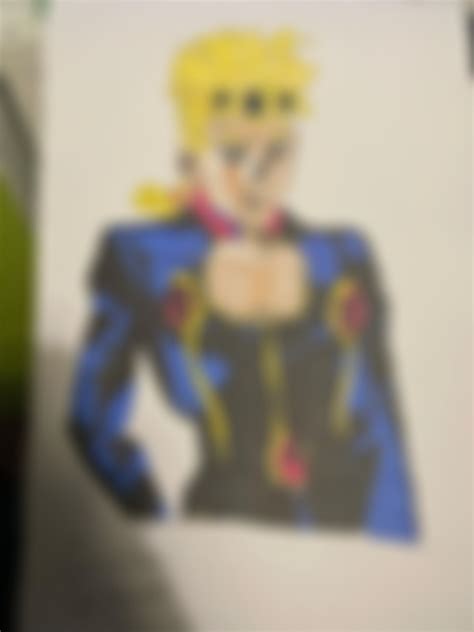 Giorno Giovanna Drawing Took Me 4 Hours To Make Rstardustcrusaders