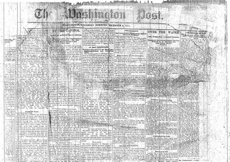 We Are 140 Years Old On Dec 6 1877 The Washington Post Published