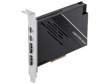 Asus Usb4 Pcie Gen4 Expansion Card Supports 60w Fast Charging