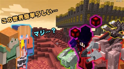 22種類の世界を銃や魔法を使ってサバイバル Part2【マイクラaoa】 Minecraft Summary マイクラ動画