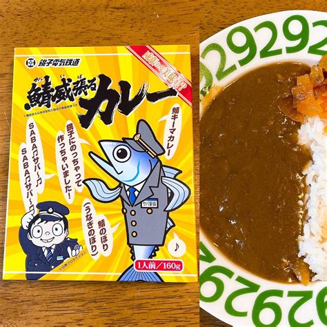 鯖威張るカレー銚子電鉄 銚子にのって作っちゃいました カレー大好きゴーグル仮面