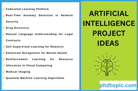 Artificial Intelligence Project Topics