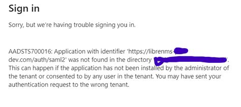 SAML2 With Azure AD Plugins LibreNMS Community