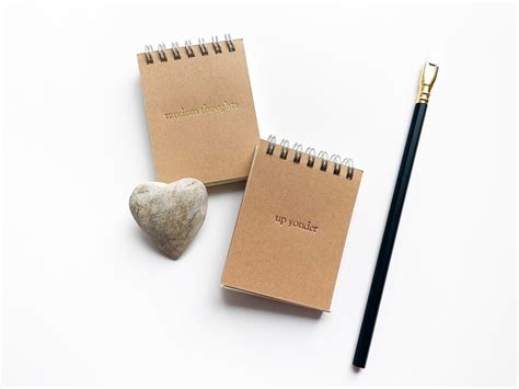 Personalized Tiny Spiral Notebook Custom Text Pocket Notepad Custom
