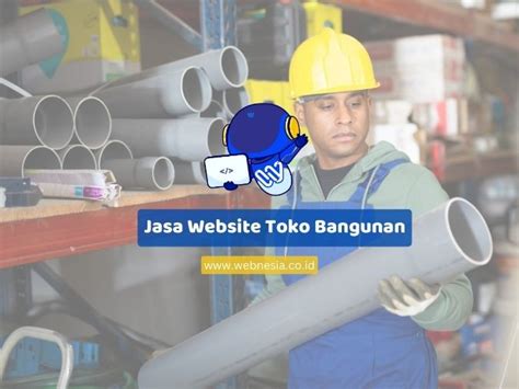 jasa website toko bangunan profesional webnesia