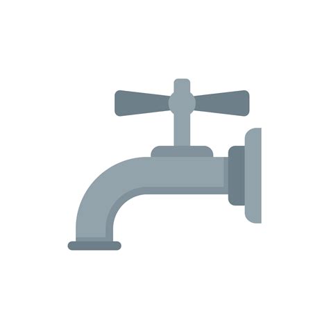 Icono De Grifo De Agua Vector Aislado Plano Vector En Vecteezy
