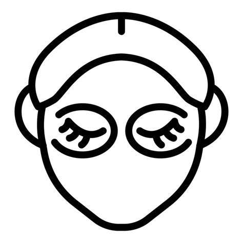 Apply Face Massage Icon Outline Vector Wellness Cream 15091957 Vector