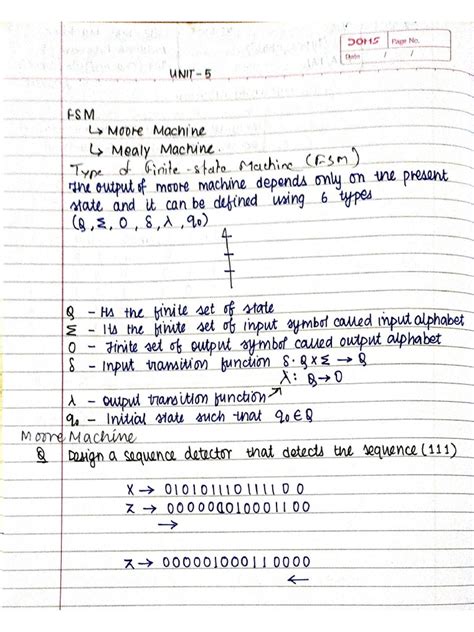 Moore Fsm Pdf
