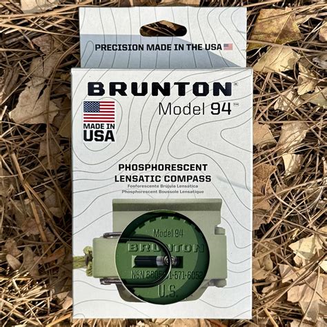 Brunton Model 94 Advanced Lensatic Compass User Manual