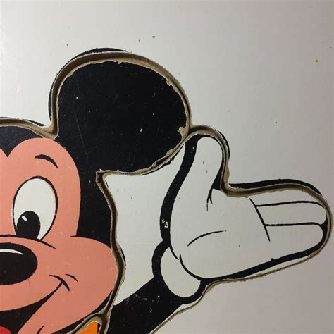 Vintage Playskool Mickey Mouse Wood Puzzle 190 05 Walt Disney 8