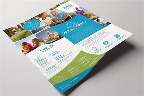 Embrace Wellness Health And Wellness Workshop Flyer Premium Ai