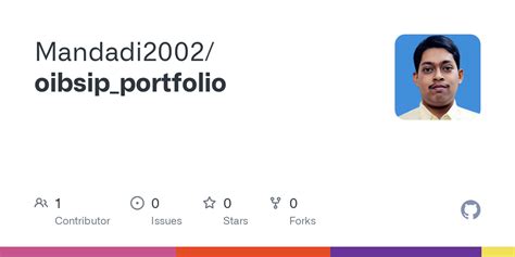 GitHub Mandadi2002 Oibsip Portfolio