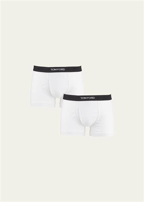 Tom Ford Mens 2 Pack Solid Jersey Boxer Briefs Bergdorf Goodman