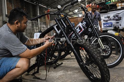 Jasa Kustom Dan Konversi Sepeda Listrik Antara Foto