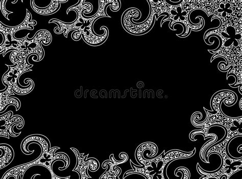 Magic Abstract Vector Seamless Pattern With Doodles Curling Lines
