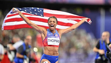 Watch Gabby Thomas Blazes By Field To Win Her First Olympic Gold