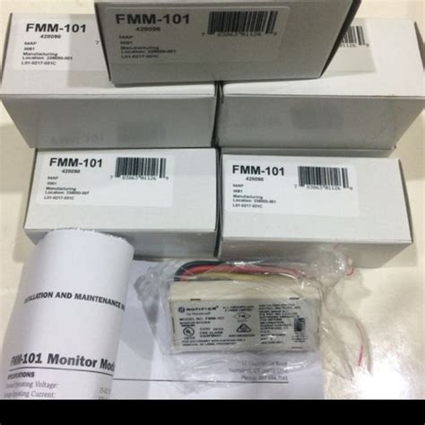 Jual Mini Monitor Module Fmm 101 Notifier Jakarta Pusat Sejahtera