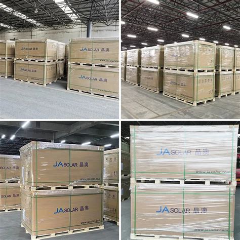 Ja Solar 610W Mbb Bifacial Mono Perc Half Cell Double Glass Module