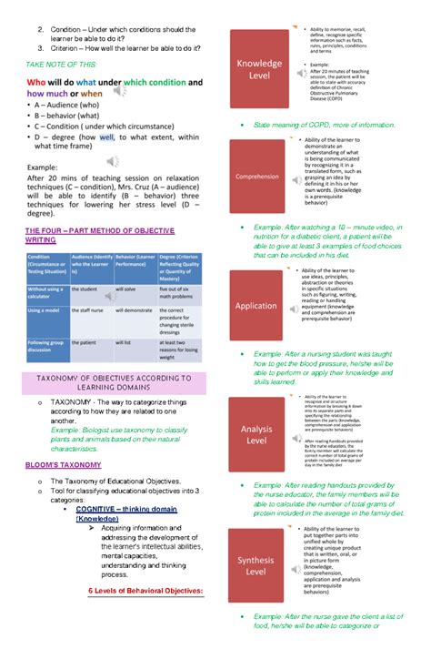 Part Method Of Objective Condition Under Which Conditions Should