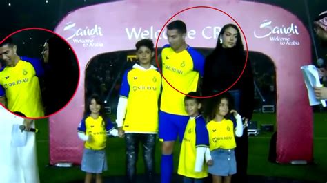 Un Frío Abrazo Tensa Actitud De Georgina Con Cristiano Aviva Rumores