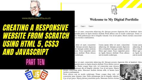 part 10 how to create a html5 css3 and javascript website from scratch for your btec