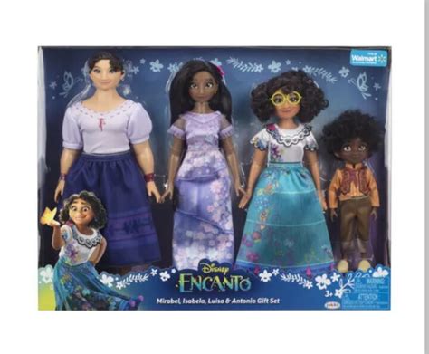 Disney Encanto Mirabel Isabela Luisa And Antonio Madrigal Fashion Doll