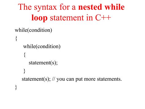 10 Lecture 10 Nestedloopppt
