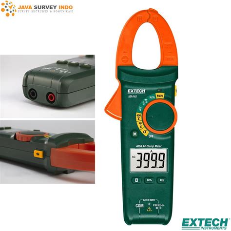 Extech MA445 400A True RMS AC DC Clamp Meter NCV