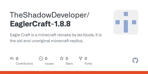 Releases TheShadowDeveloper EaglerCraft 1 8 8 GitHub