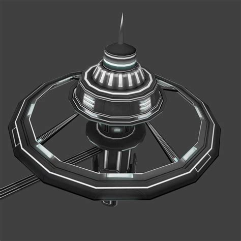 3d Model Space Station