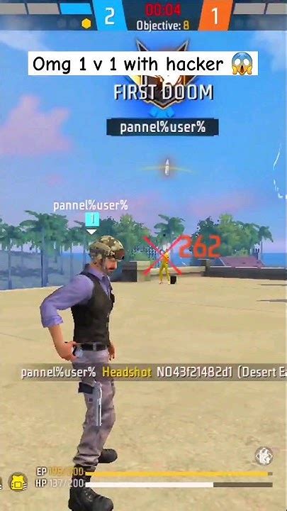 Samna Aya Indonesia 🇮🇩 Ka Hacker 😱😱😱😱 Shorts Ff Gaming Hackfreefire