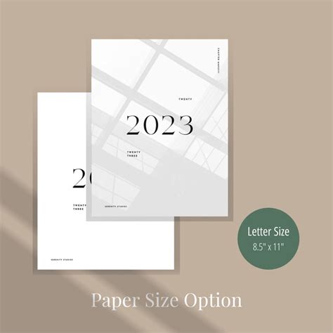 Dashboard 2023 Planner Dashboard Set Printable Divider Yearly Cover