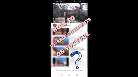 PAANO MAG TURN OFF NG COMMENTS SA YOUTUBE HOW TO DISABLE COMMENTS ON YOUTUBE YouTube