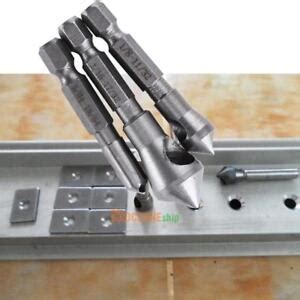 Kegelsenker Satz Tlg Senkbohrer HSS Bohrer Werkzeug Set Flach Senker Bit Shank EBay