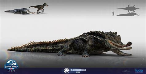 Jurassic World HYBRID Monostegotops Megacrocodillian Fantasy
