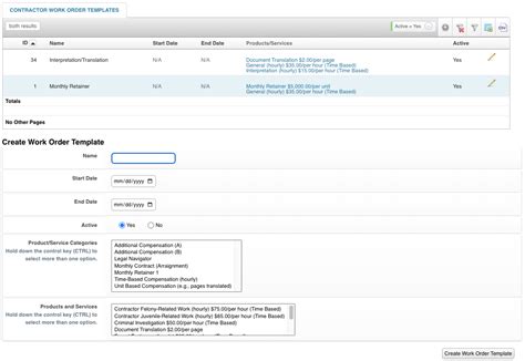 Contractor Module Legalserver Help