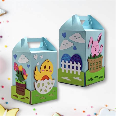 How To Make Fun Easter Treat Boxes The Bearded Housewife