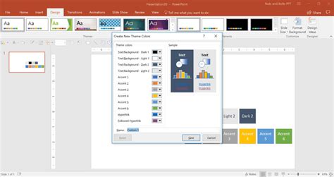 How To Create A Custom Powerpoint Theme Throughout Powerpoint Default