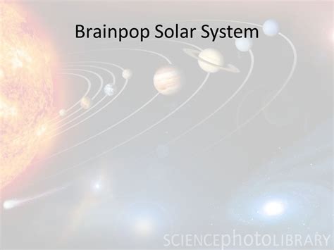 Brainpop Solar System