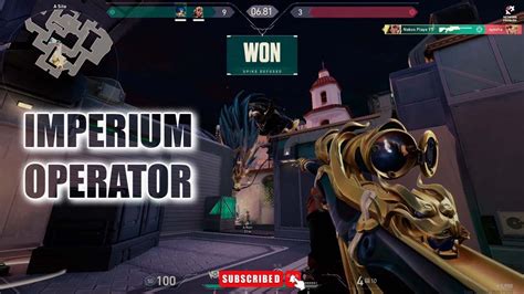 From No Skins To Imperium Operator My First Ever Skin Valorant