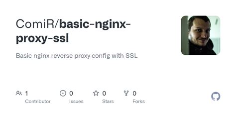 GitHub ComiR Basic Nginx Proxy Ssl Basic Nginx Reverse Proxy Config