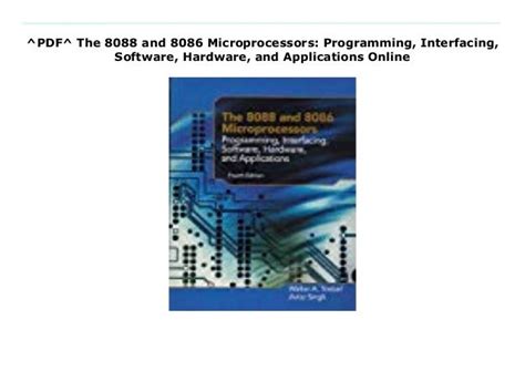 8086 Microprocessor Architecture Slideshare