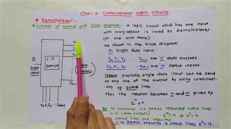 Demultiplexer With Logic Dig And Symbol Problems On Multiplexer Chap 4