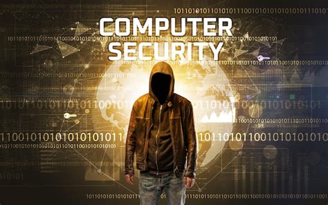 Premium Photo Faceless Hacker At Work Security Concept