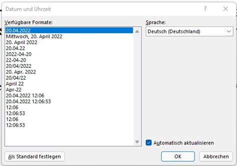 Word Datum Einfügen Und Formatieren Tipps And Tricks