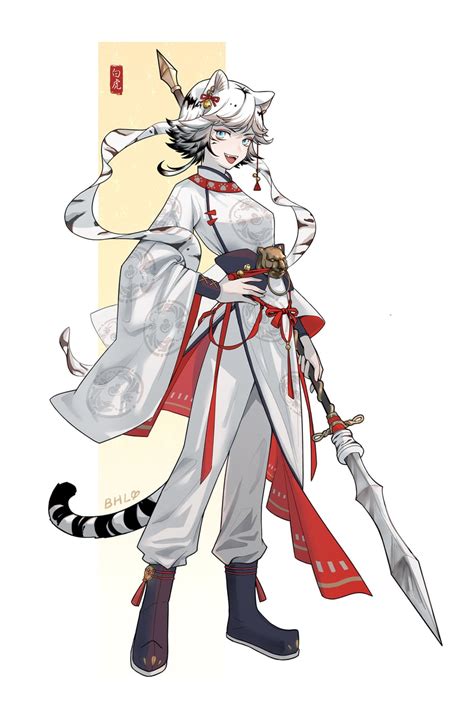 Byakko Original Drawn By Bohe Liang You Danbooru