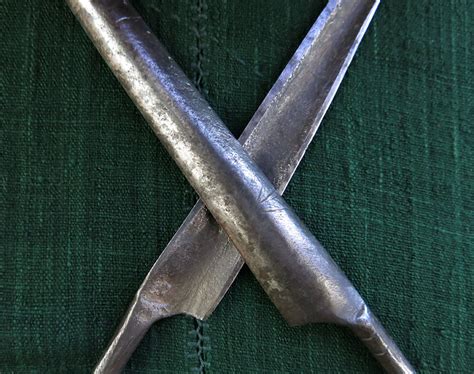 Anatolian Pair Of Hand Forged End Pivot Sheep Shearing Scissors