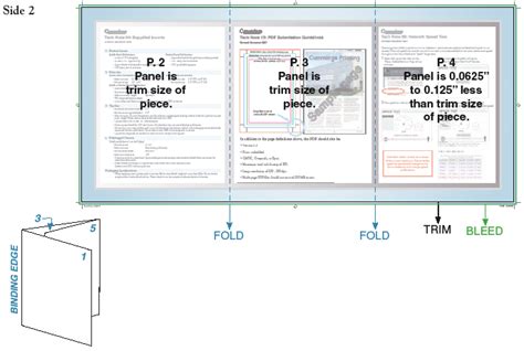 6 Page Piece Fold Only Cummings Printing